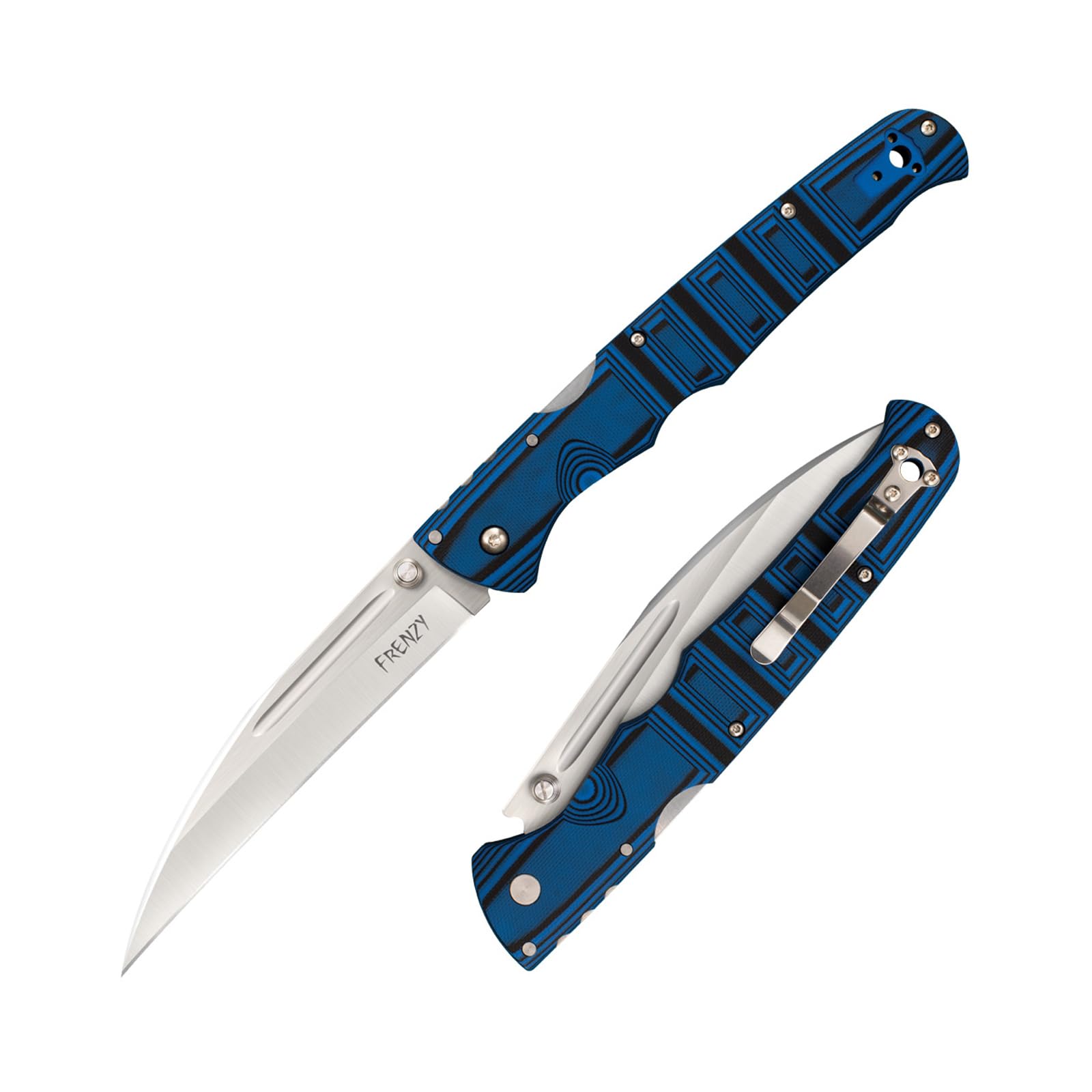 COLD STEEL Frenzy II 5.5" S35VN Razor-Sharp Blade 6.75" G-10 Handle ...