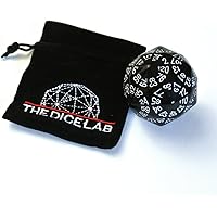 Amazon.com: The Dice Lab 120-sided Die in Black : Toys & Games