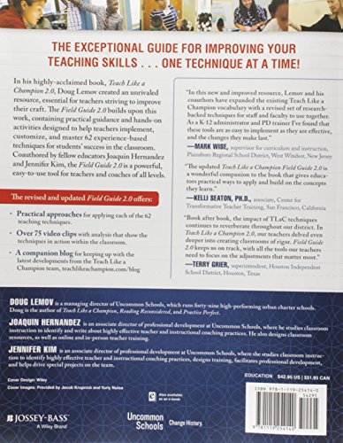Teach Like a Champion Field Guide 2.0: A Practical Resource to Make the ...