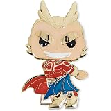 Amazon.com: My Hero Academia 3-Inch Funko POP Enamel Pin, All Might ...
