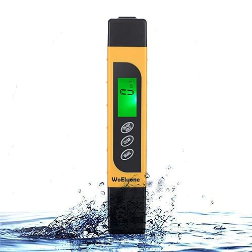 TDS Meter Digital Water Tester,WoEluone 3 in 1 TDS,Temperature and EC ...