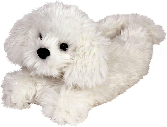 Bichon Frise Slippers - Dog Slippers for Men and Women White: Amazon.co ...
