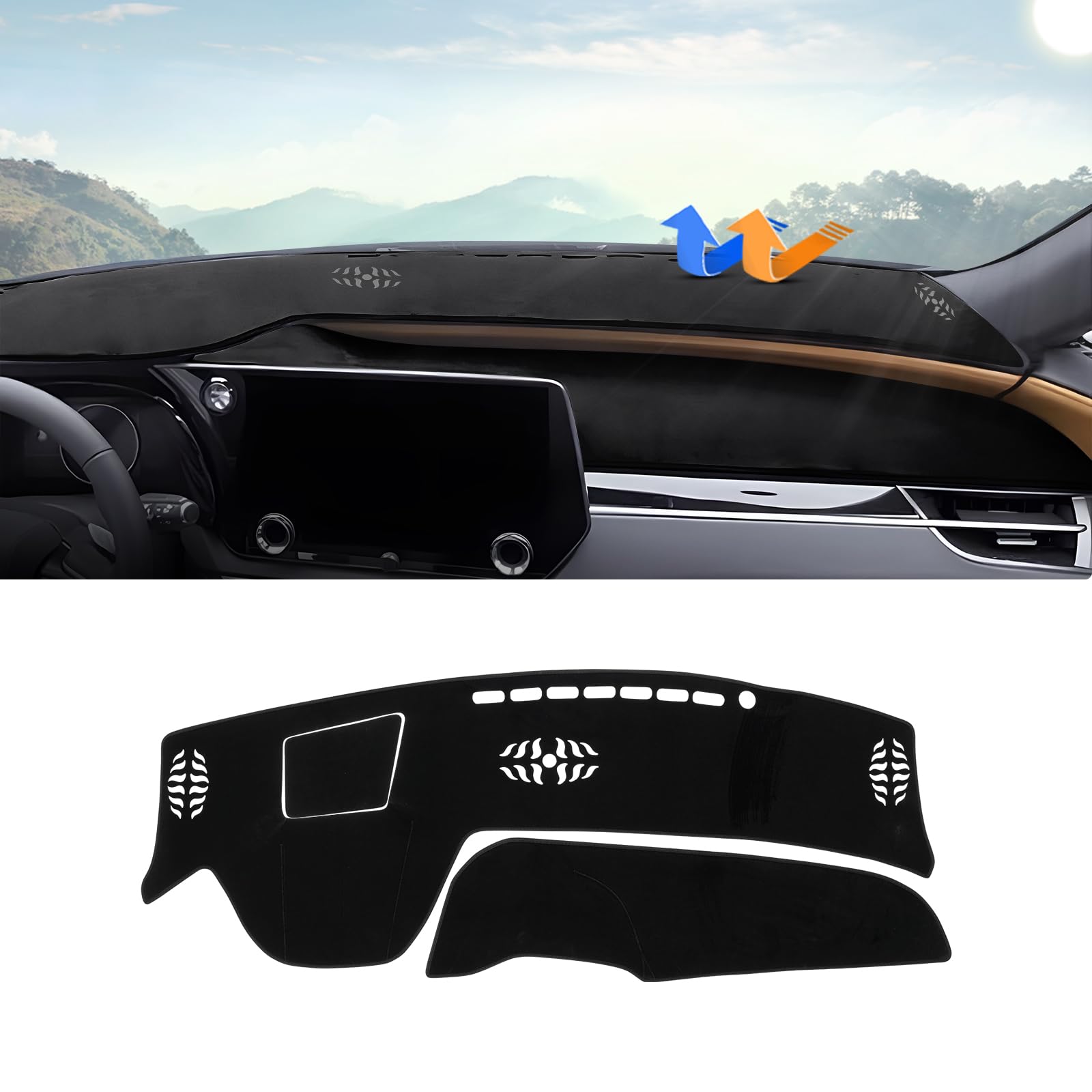 Autorder Dashboard Cover Mat for 2023 2024 2025 Lexus RX350 RX350h ...