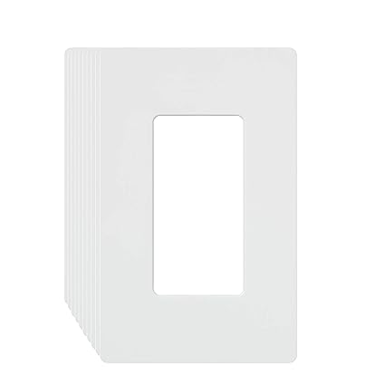 Wall Plates, 1-gang decora/gfci device wallplate Electrical Outlet ...