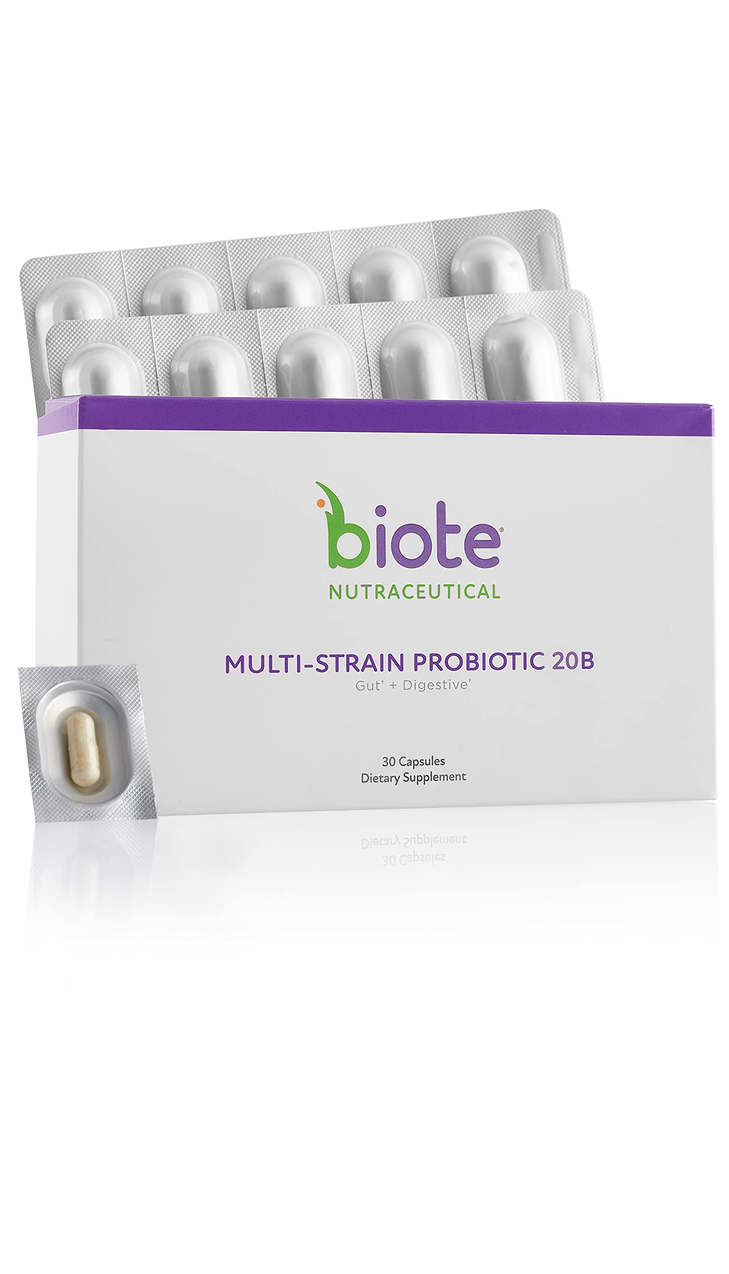 Mua Nutraceuticals - MULTI-STRAIN PROBIOTIC 20B - Gut + Digestive (30 ...