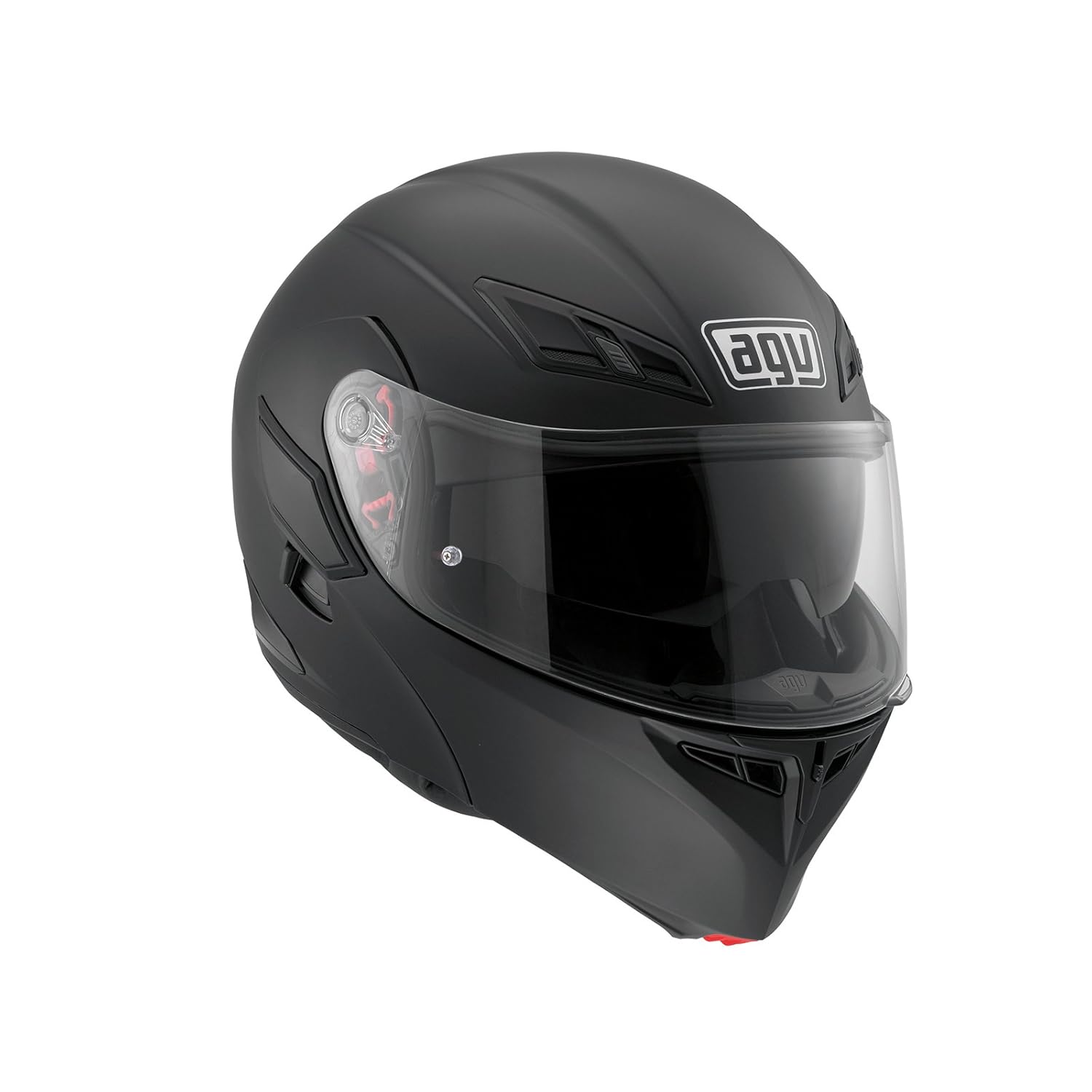AGV Motorradhelm Compact St E2205 Solid PLK, Matt Schwarz, Größe S ...