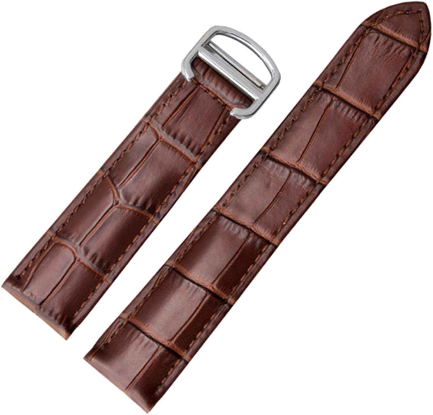 Echtes Leder-Uhrenarmband 18/20/22mm Armband für Männer/Frauen ersetzen ...