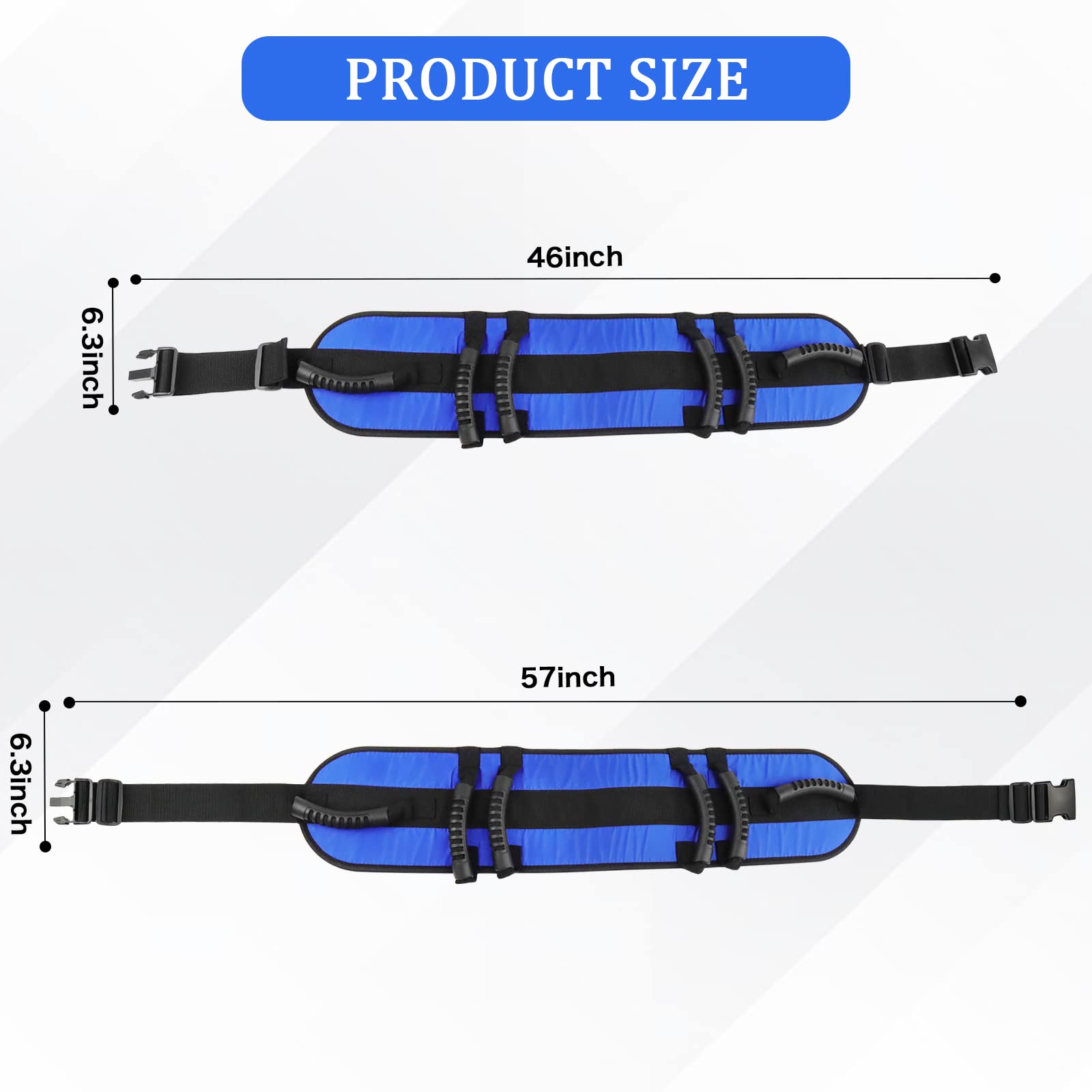 Mua YHK Gait Belt with 6 Handles Adjustable Gait Belt for Elderly ...