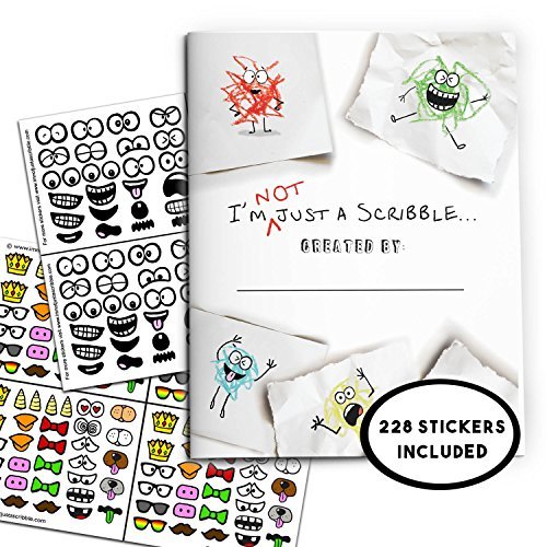 I'm NOT just a Scribble...Activity Booklet PLUS 228 Stickers: Diane ...