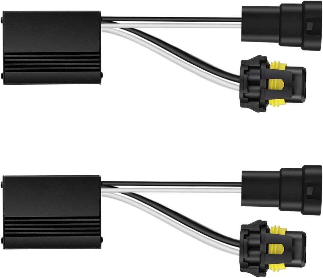 Amazon.com: SEALIGHT 9005 9006 9012 Canbus Error Free Adapter Anti ...