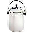 Amazon.com: Norpro Grip EZ Stainless Steel Compost Keeper: Compost Bins ...