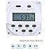 Frontier TM619H2 Digital Timer Programmable Time Switch with LCD 4 Pin ...