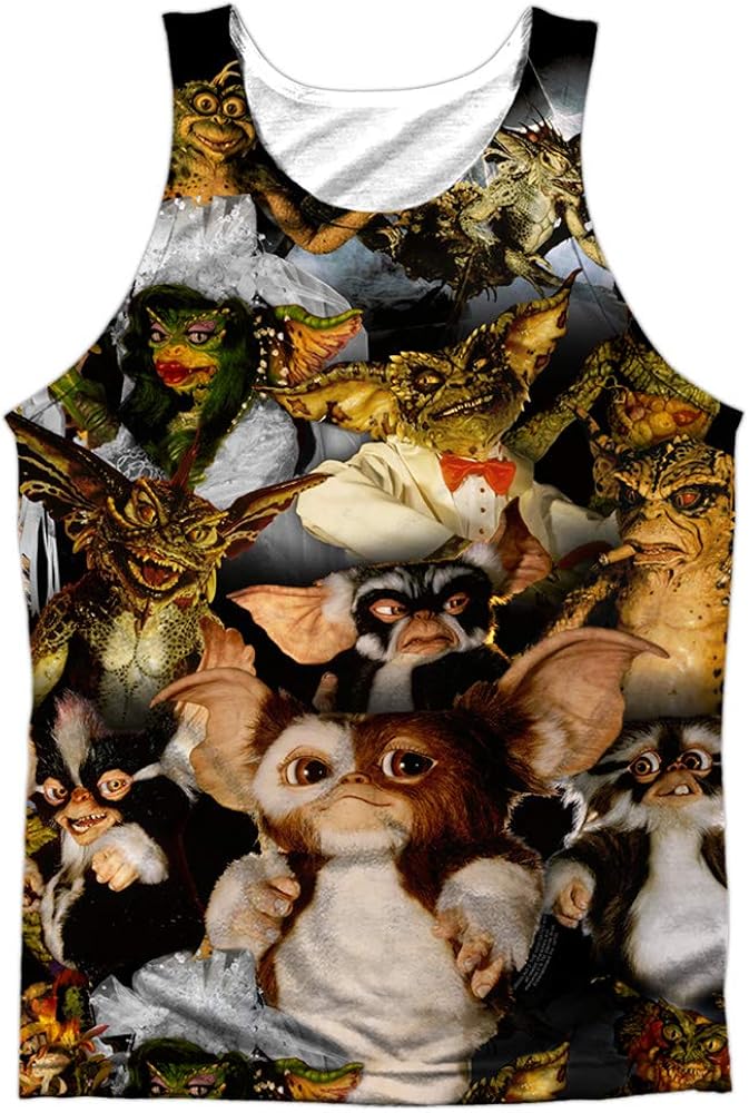 Amazon.com: Gremlins 2 Pack of Gremlins Unisex Adult Front Print ...