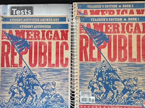 BJU American Republic gr 8 Subject Kit--Text and Teacher with CD ...