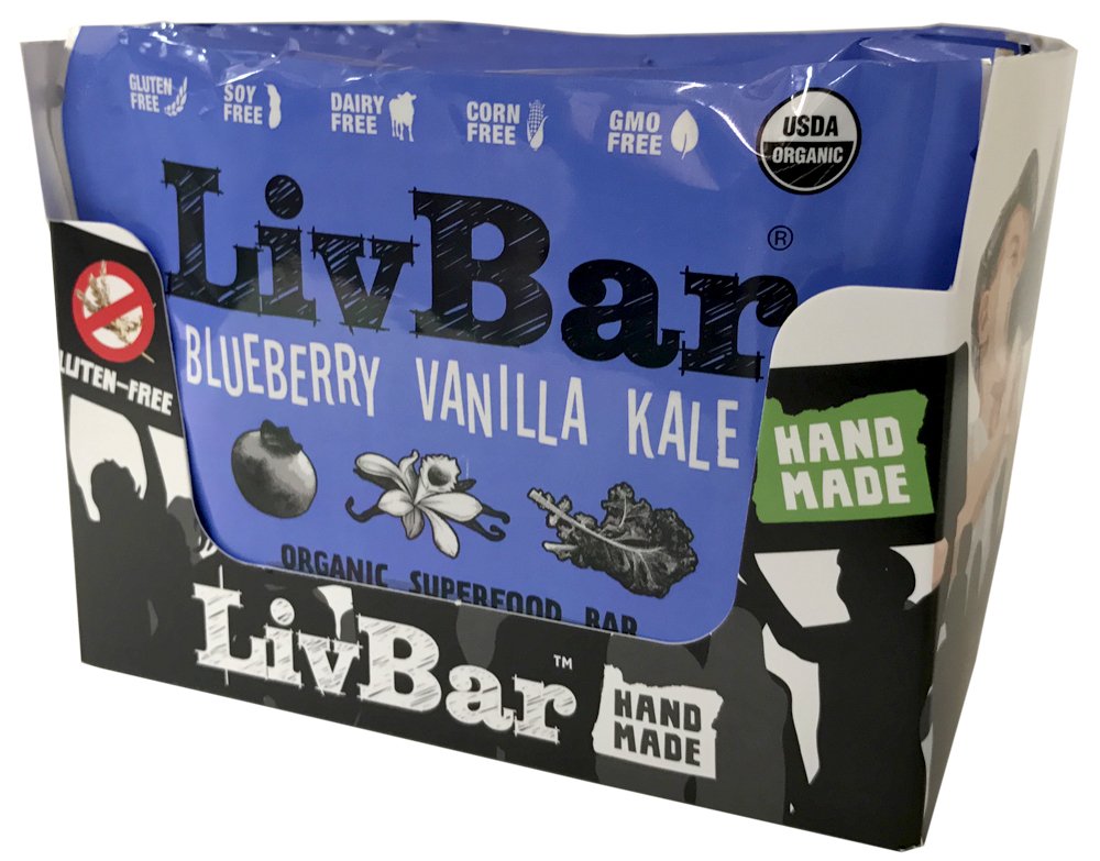 Amazon.com: LivBar Nutrition Health Food Bars - High Protein Organic ...