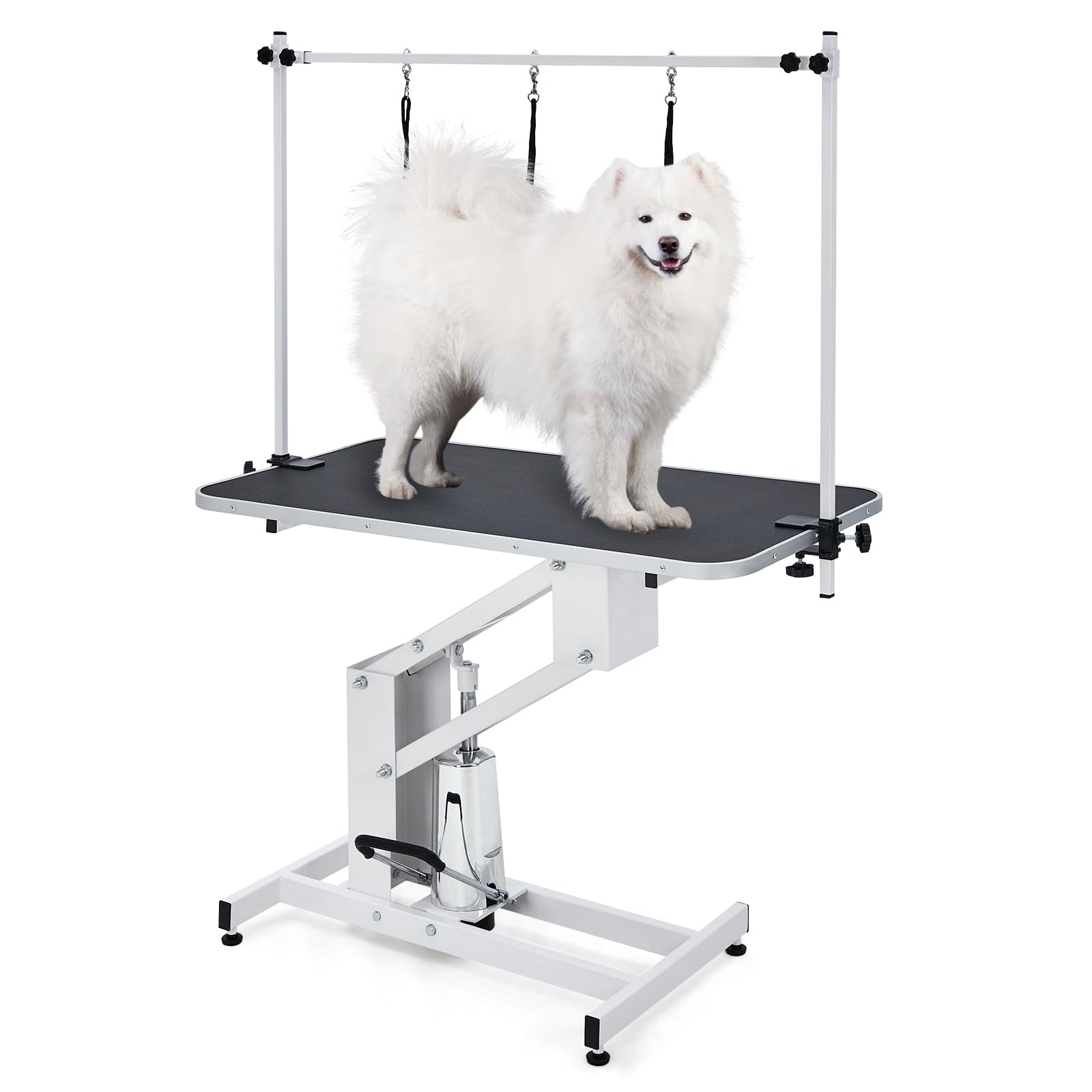 43.6" Pet Grooming Table for Large Dogs, Heavy Duty Height Adjustable ...