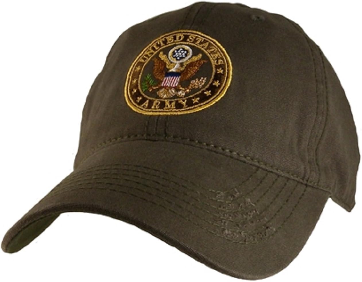 U.S. Army Insignia Unstructured Baseball Cap, OD Green at Amazon Men’s ...