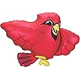 Amazon.com: Burton & Burton Red Cardinal Mylar Balloon Flying 26" Large ...