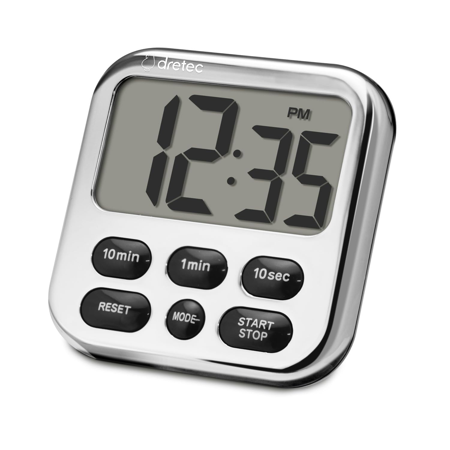 dretec Digital Timer Kitchen Timer Large LCD Display,Digital Timer for ...