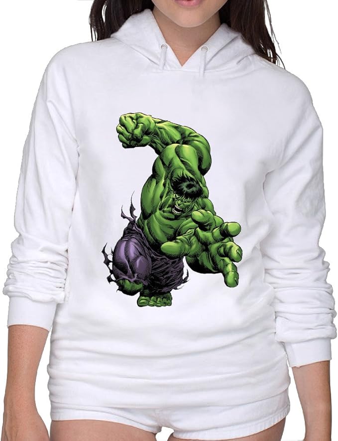Hulk Avengers Sweatshirts Comfortable Women's Sweatshirts 80's Hoodies ...
