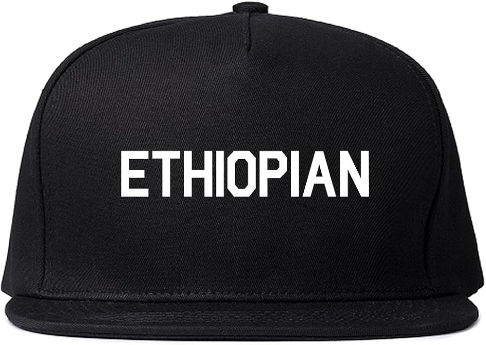 Kings Of NY Ethiopian Colors Ethiopia Mens Snapback Hat Cap Black at ...