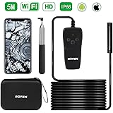 Amazon.com: Wireless Endoscope, Depstech WiFi Borescope Inspection ...