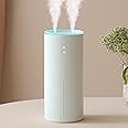 Amazon.com: JISULIFE Humidifiers for Bedroom, Dual Mist Ports 3 Speeds ...