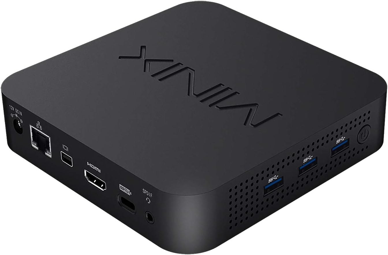 MINIX NEO J50C-4 Plus, 4G DDR4 240GB SSD Intel Pentium Silver Mini PC ...