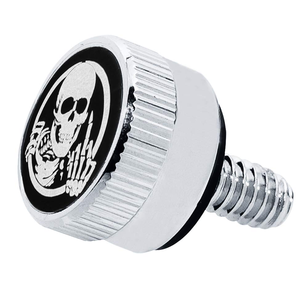 Buy GUI Aluminium Knurled Fender Seat Bolt Screw 1/4"-20 Thread For ...