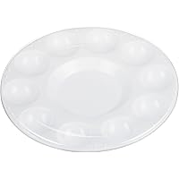 Amazon.com: School Smart Student Paint Palette with Cover, 7 Inches ...