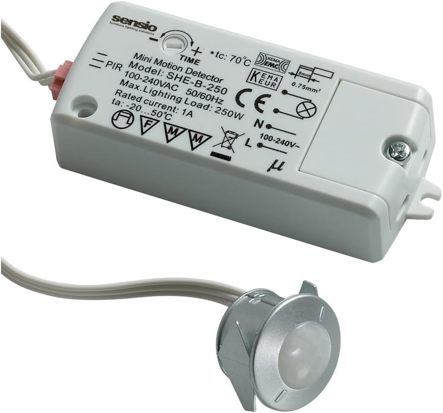 Sensio Lighting 250W IR Swipe Cupboard Sensor Switch | Cabinet Lights ...