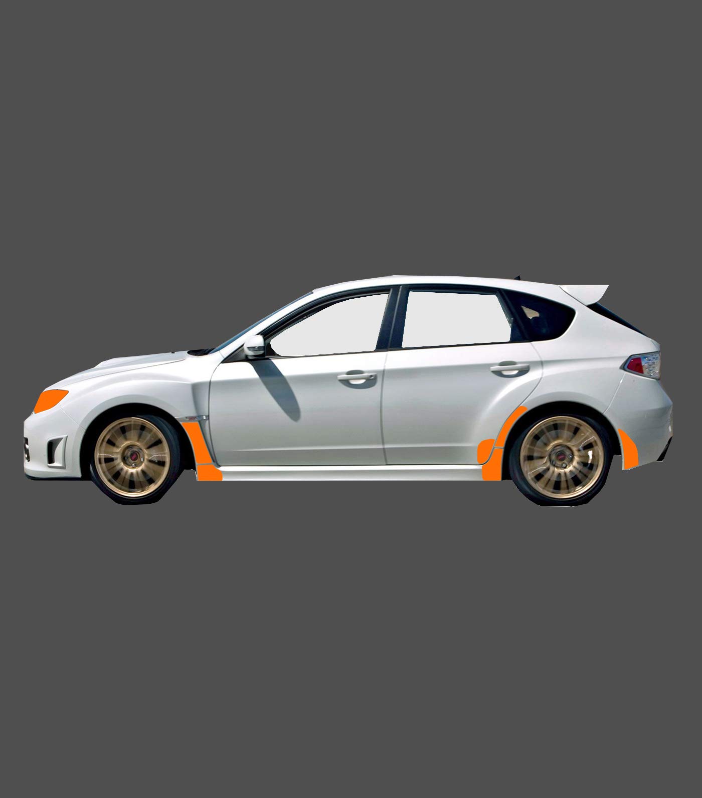 Wheelzone For Subaru Impreza Wrx Sti 2008 Cs0091 Stone Chip ...