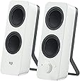 Amazon.com: Logitech Z207 2.0 Multi Device Stereo Speaker (White ...
