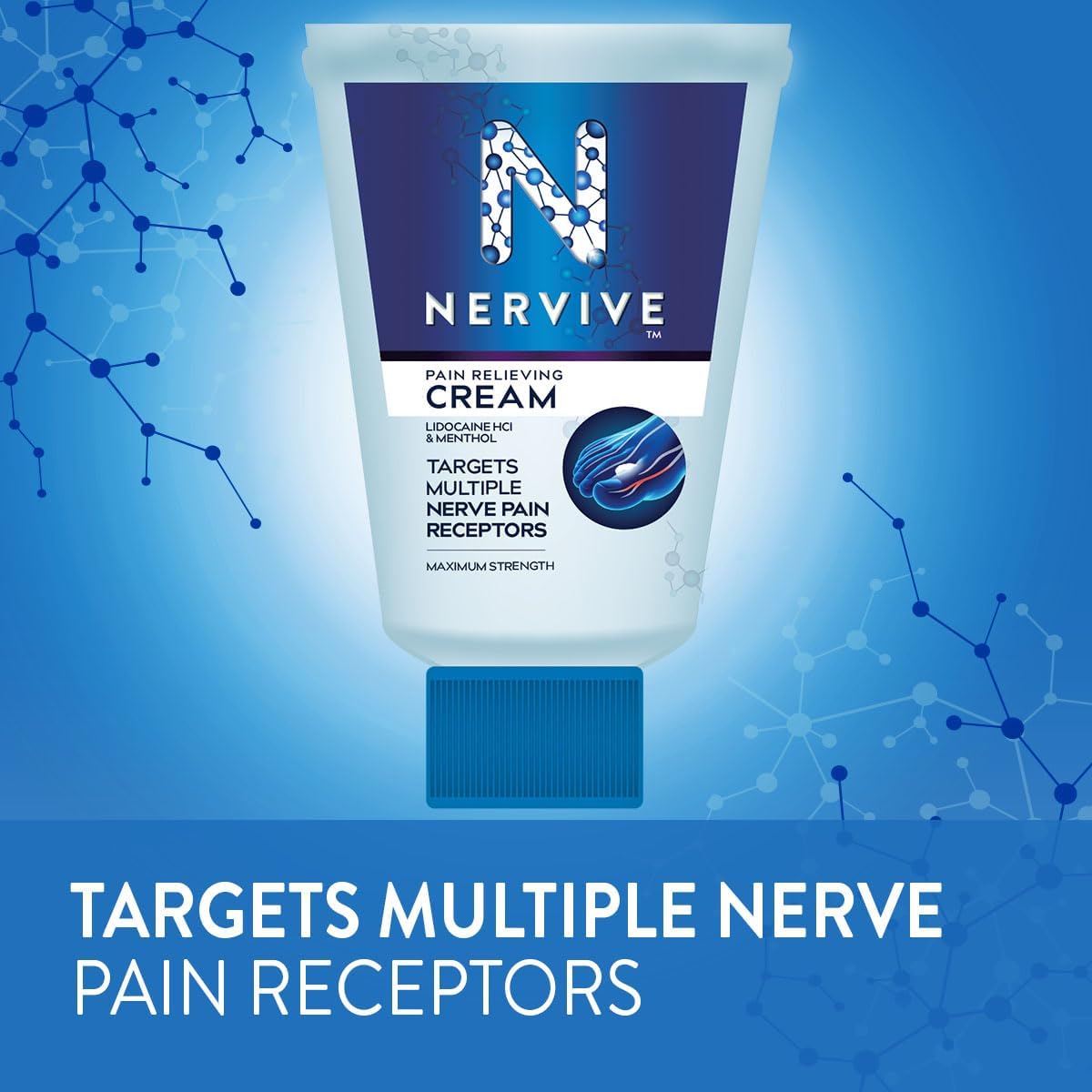 Mua Nervive Nerve Care, Pain Relieving Cream, Max Strength Non-Greasy ...
