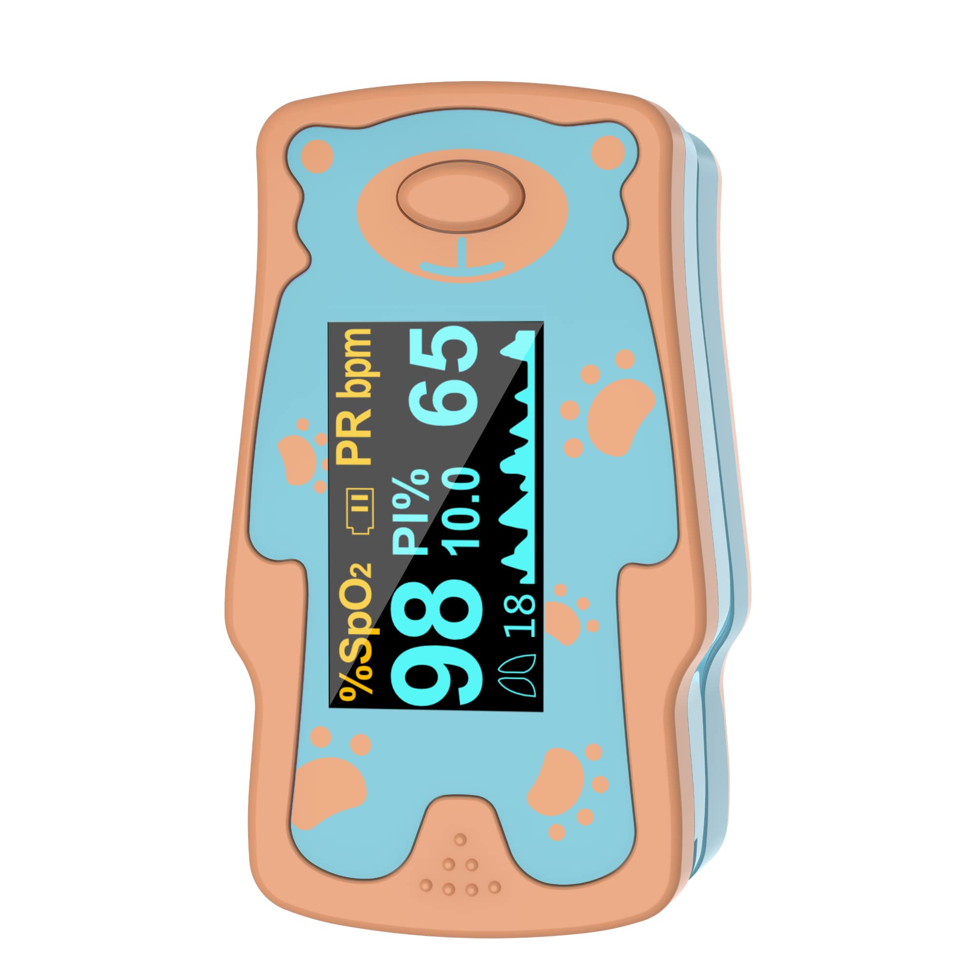 Mua Children Pulse Oximeter Fingertrip, SpO2 Blood Oxygen Saturation ...