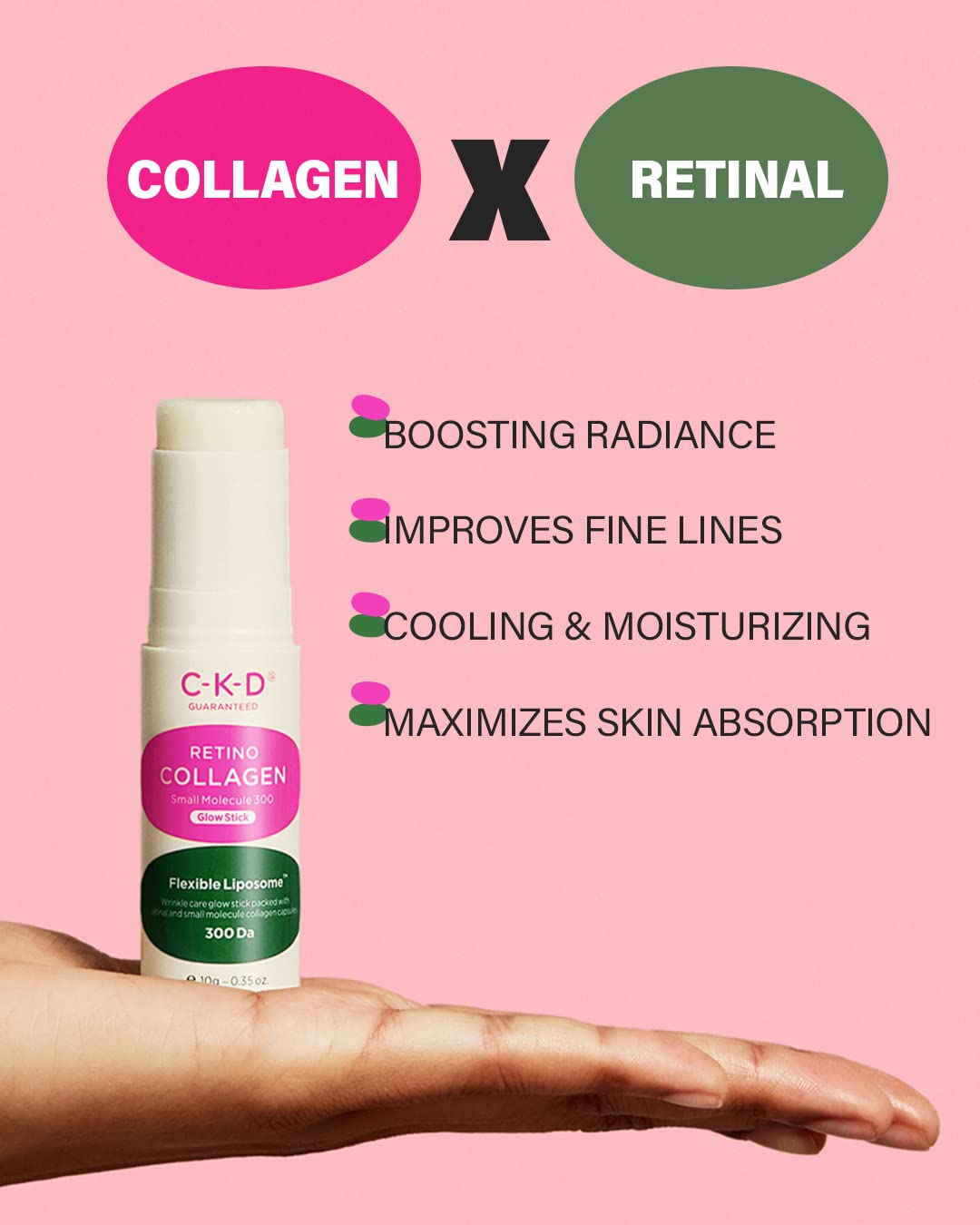Mua CKD Retino Collagen Small Molecule 300 Glow Stick, Multi Balm Stick ...