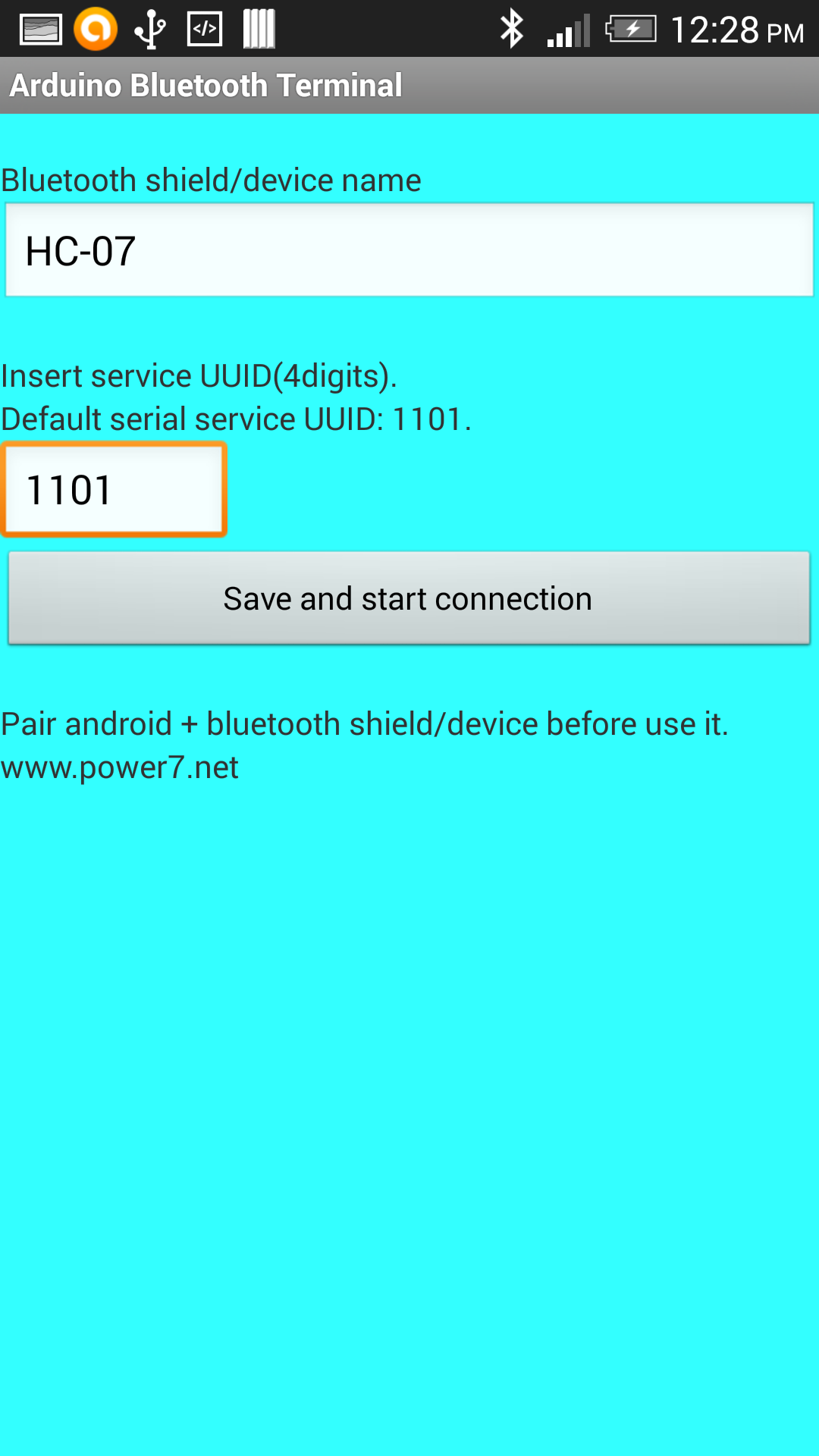 Arduino Bluetooth Terminal:Amazon.co.uk:Appstore for Android