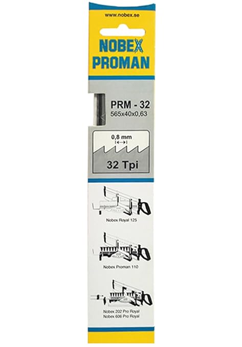 Nobex 0080046 PRM32 Mitre Saw Blade for Fine Cutting Non-ferrous Metals ...