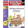 Big Preschool Workbook Ages 3 - 5: 140+ Days of PreK Curriculum ...
