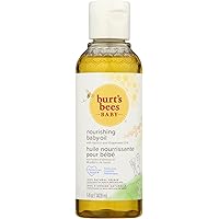 Amazon.com : Burts Bees Baby Nourishing Baby Oil, 5 FZ : Beauty ...