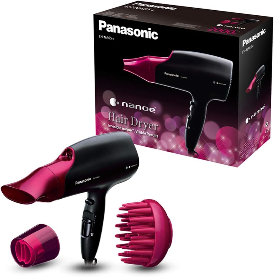 Panasonic EH-NA65-K895 - Secador de pelo con tecnología Nanoe [Enchufe ...