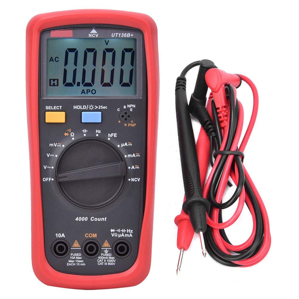 UT136B + Multimeters High Precision Automatic Range NCV Diode Test ...