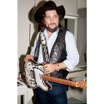 Amazon.com: WAYLON JENNINGS 8"x10" BLACK & WHITE AUTOGRAPHED REPRINT WJ ...