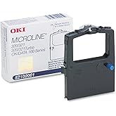 Amazon.com: Value Pack of 12 Okidata Black Nylon Ribbon for Microline ...