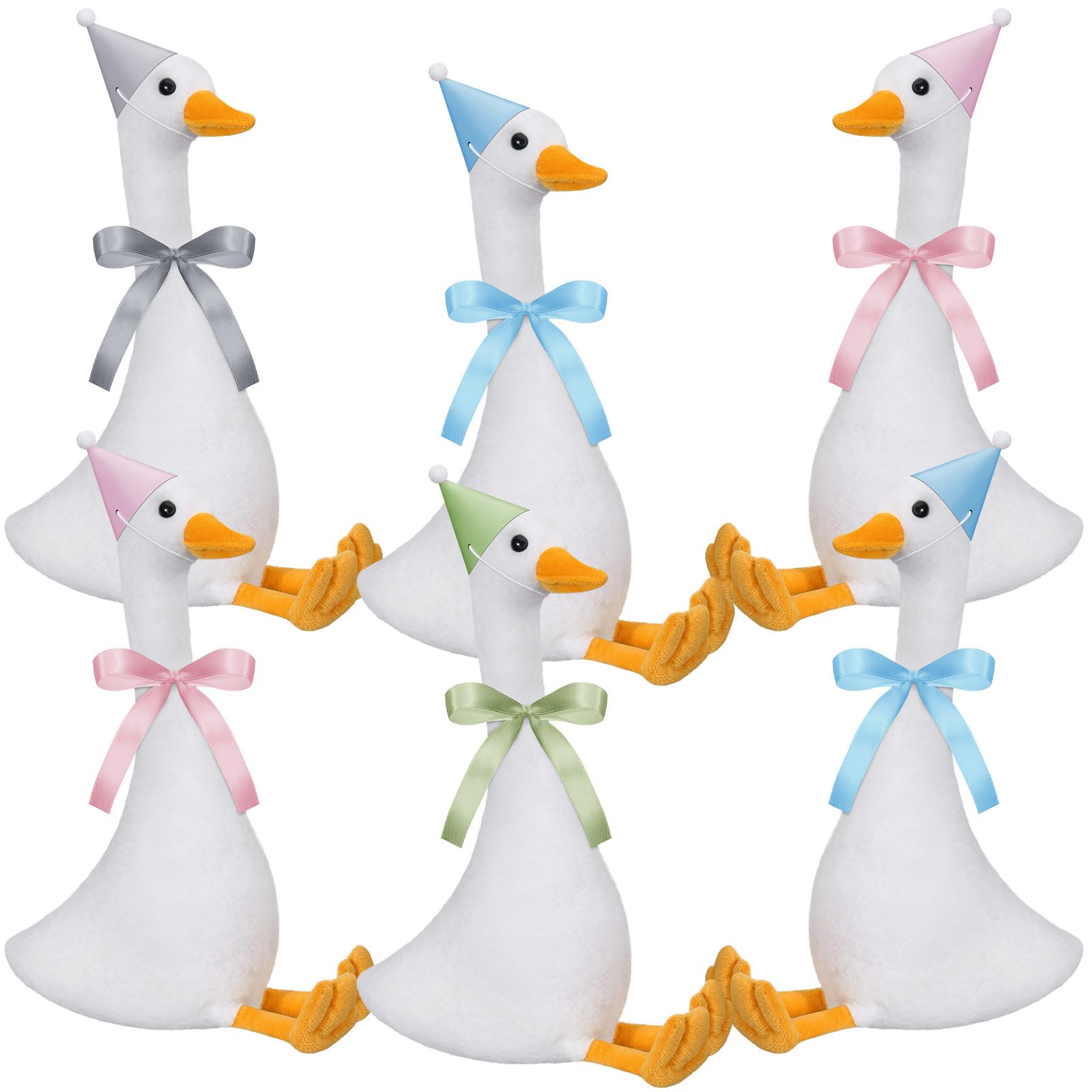 Blueweenly 6 Set One Silly Goose Birthday Decor 1st Baby Shower Party ...
