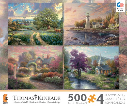 Thomas Kinkade Cottage Puzzles | Jigsaw Puzzles For Adults