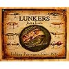 Amazon.com: Fish Naked Show Off Your Rod Distressed Retro Vintage Tin ...