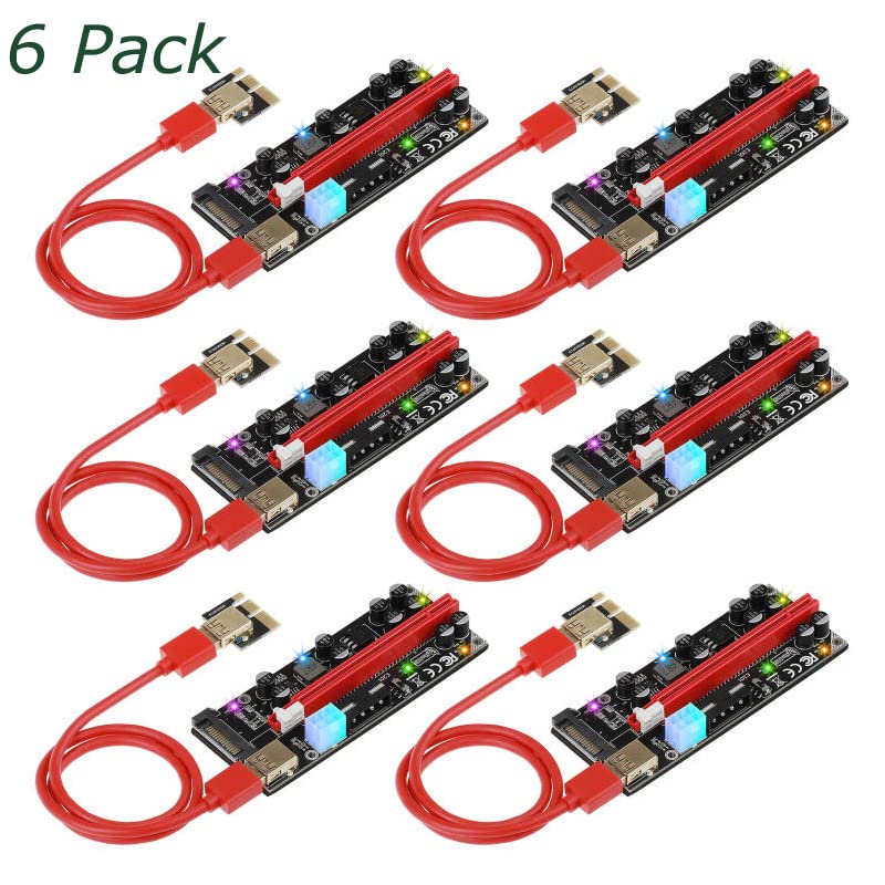 Joylifeboard PCIe Riser GPU Riser Adapter Card, PCI-Express Risers 1x ...