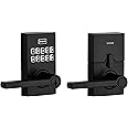 Weiser Smartcode 10 Matte Black Keyless Entry Door Lock with Handle ...