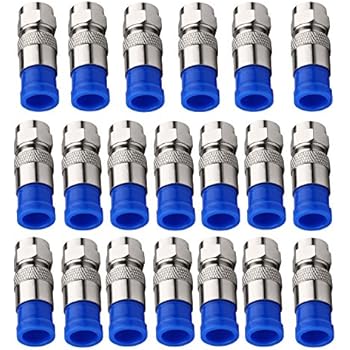 Amazon.com: Digicon Red DS59 S-Series RG-59 F-type Coax Cable ...